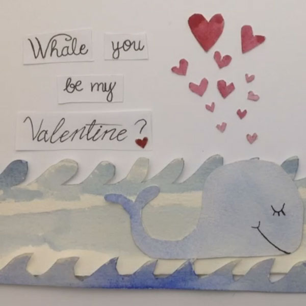 Whale You Be My Valentine? - Flipily
